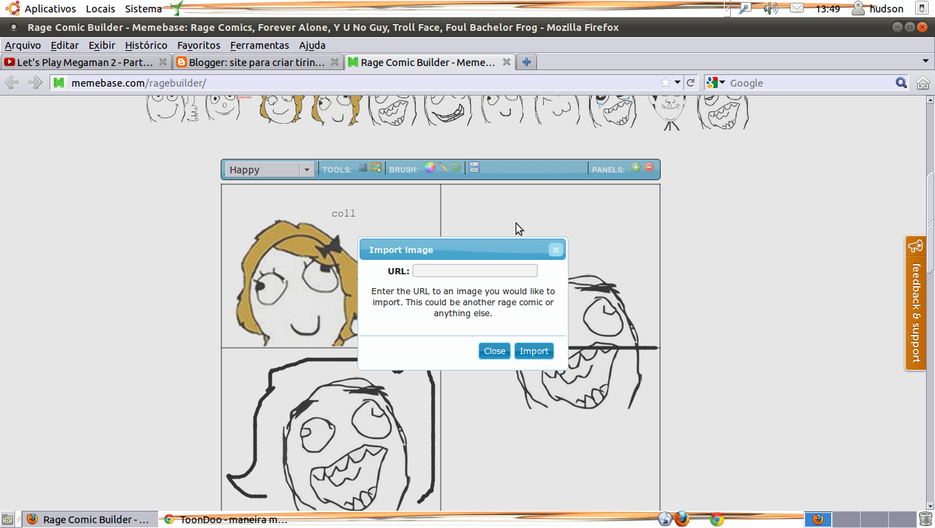 site para criar tirinhas: site para criar memes