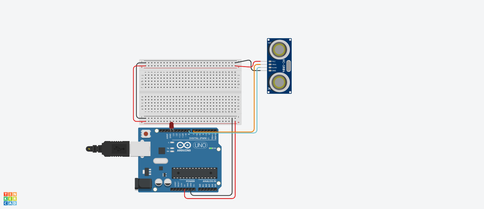 Arduino Projeli Dersleri 4 Bacaklı Mesefa Sensörü Kullanımı Arduino Dersleri 25