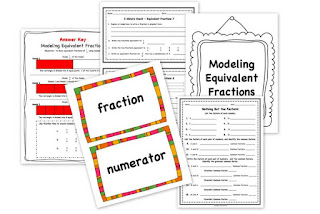 Mrs. C's Classroom: Modeling Equivalent Fractions