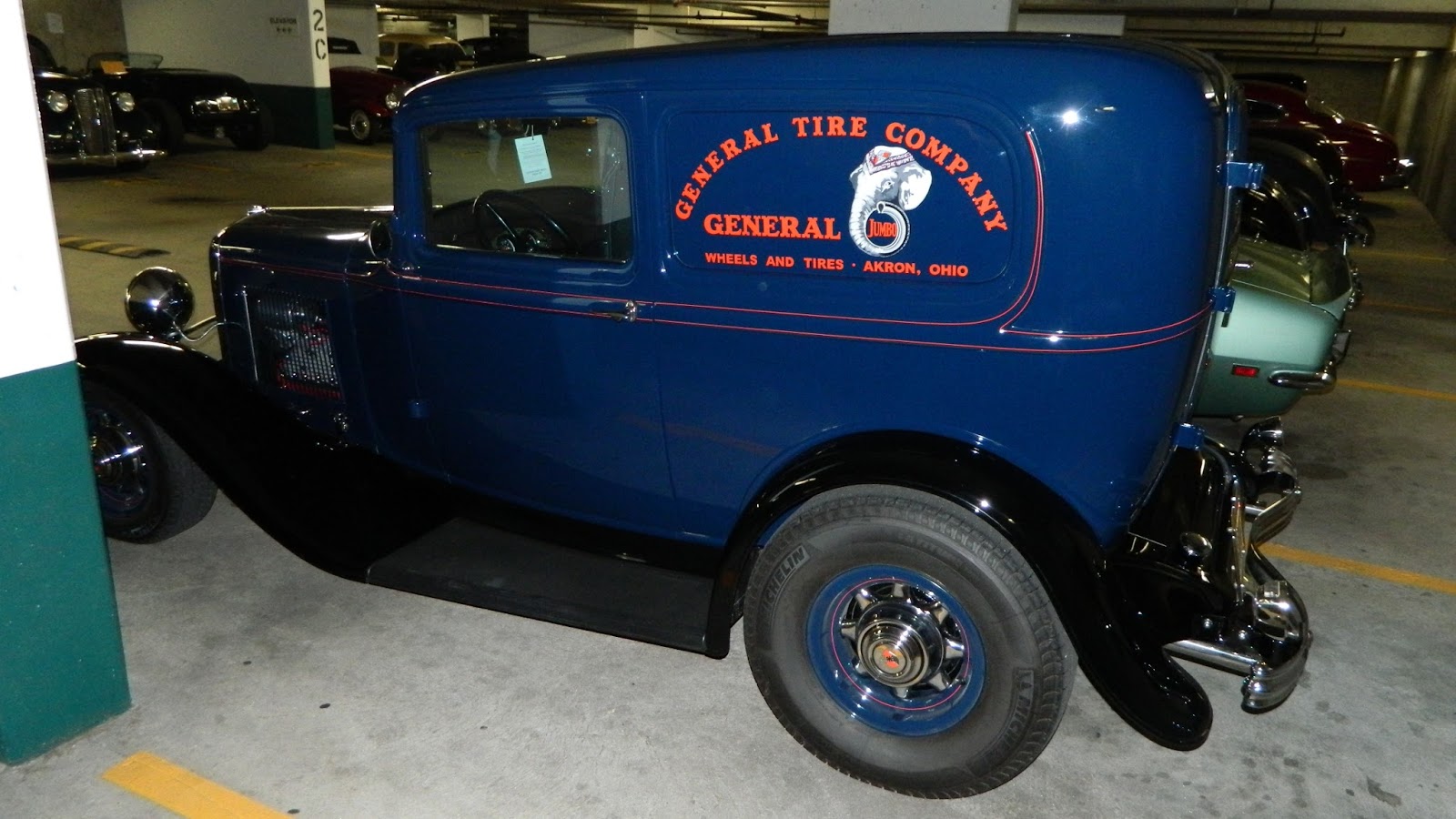 48 Ford Half Ton Pick Up: Fancy Wheels