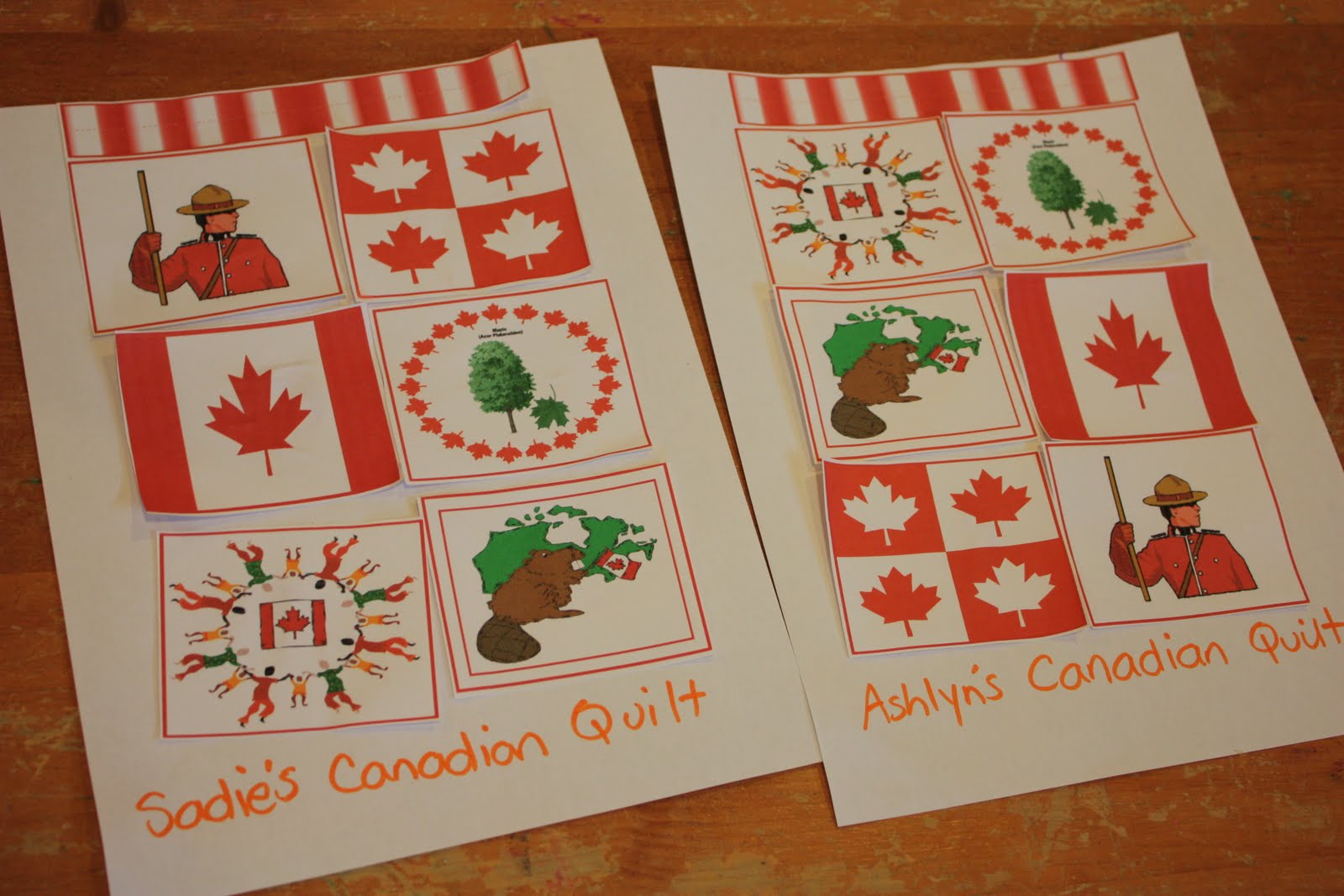 Puddles and Mud: more Canada Day activities, crafts, etc etc