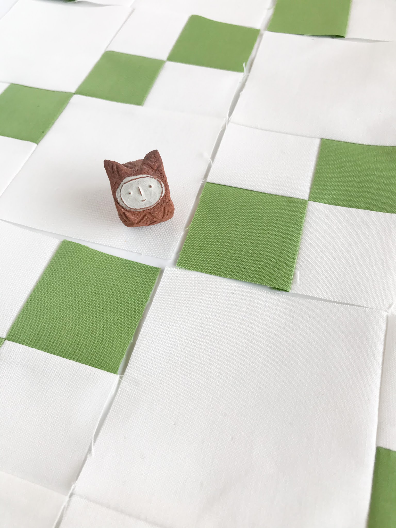 Kairle Oaks - Virgin River Quilt Co.: Double Dip : Double Four-patch Quilt