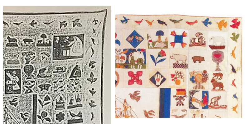 Civil War Quilts: The Constitution Quilt: 2 Versions