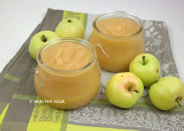 COMPOTE DE POMMES EXPRESS #VEGAN - Healthy Julia