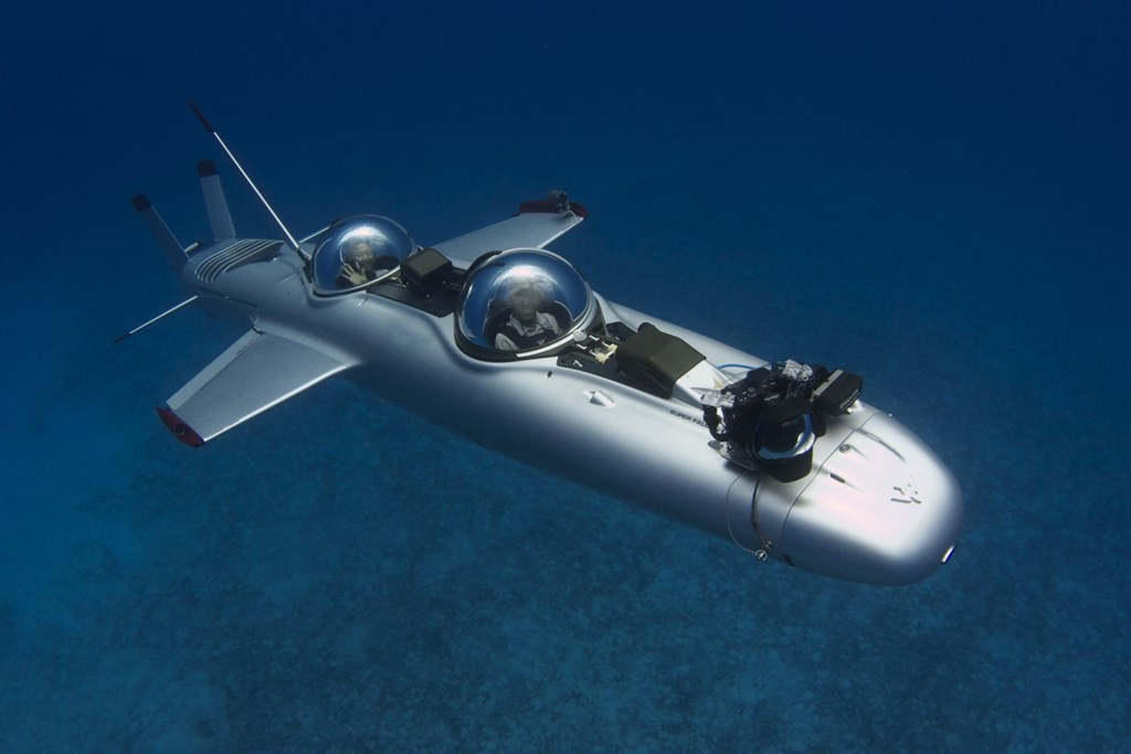 Mare di Barche: DeepFlight: un piccolo sottomarino per volare sott'acqua