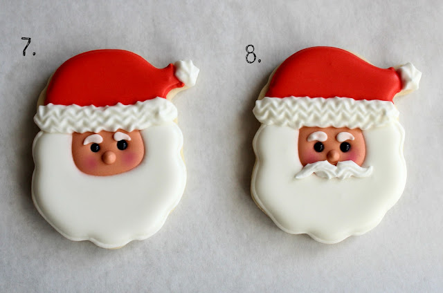 Santa Face Cookies Recipe and Tutorial | In Katrina's Kitchen