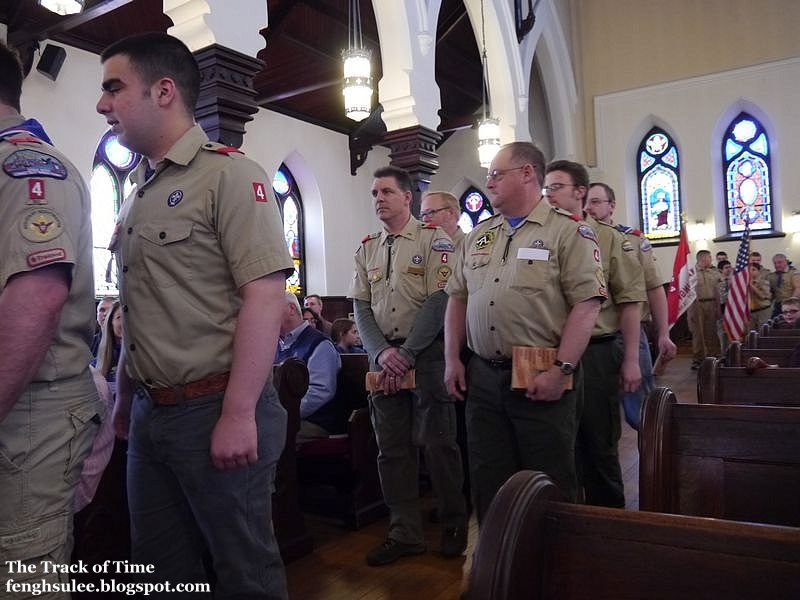 Kevin's Eagle Scout Court of Honor | The Track of Time