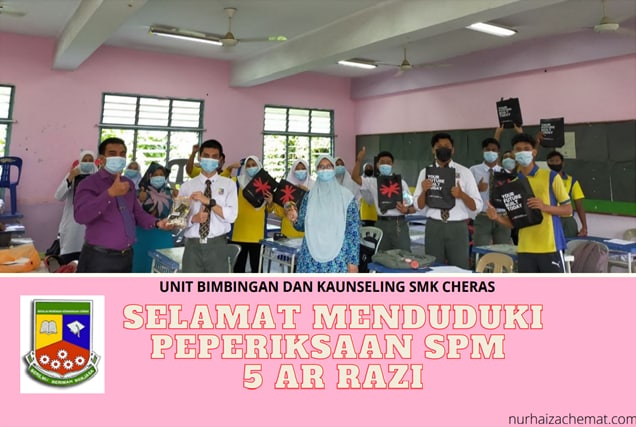 Poster Kelas : Selamat Menduduki SPM - GURU KAUNSELING NURHAIZA CHE MAT