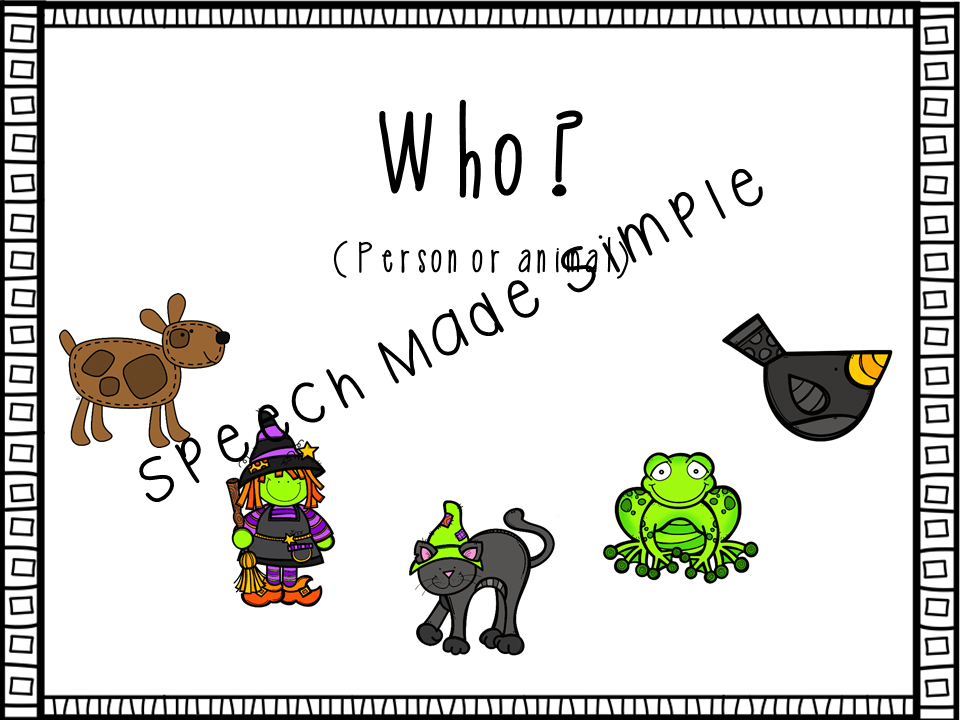 Speech Made Simple: Room on the Broom Book Companion