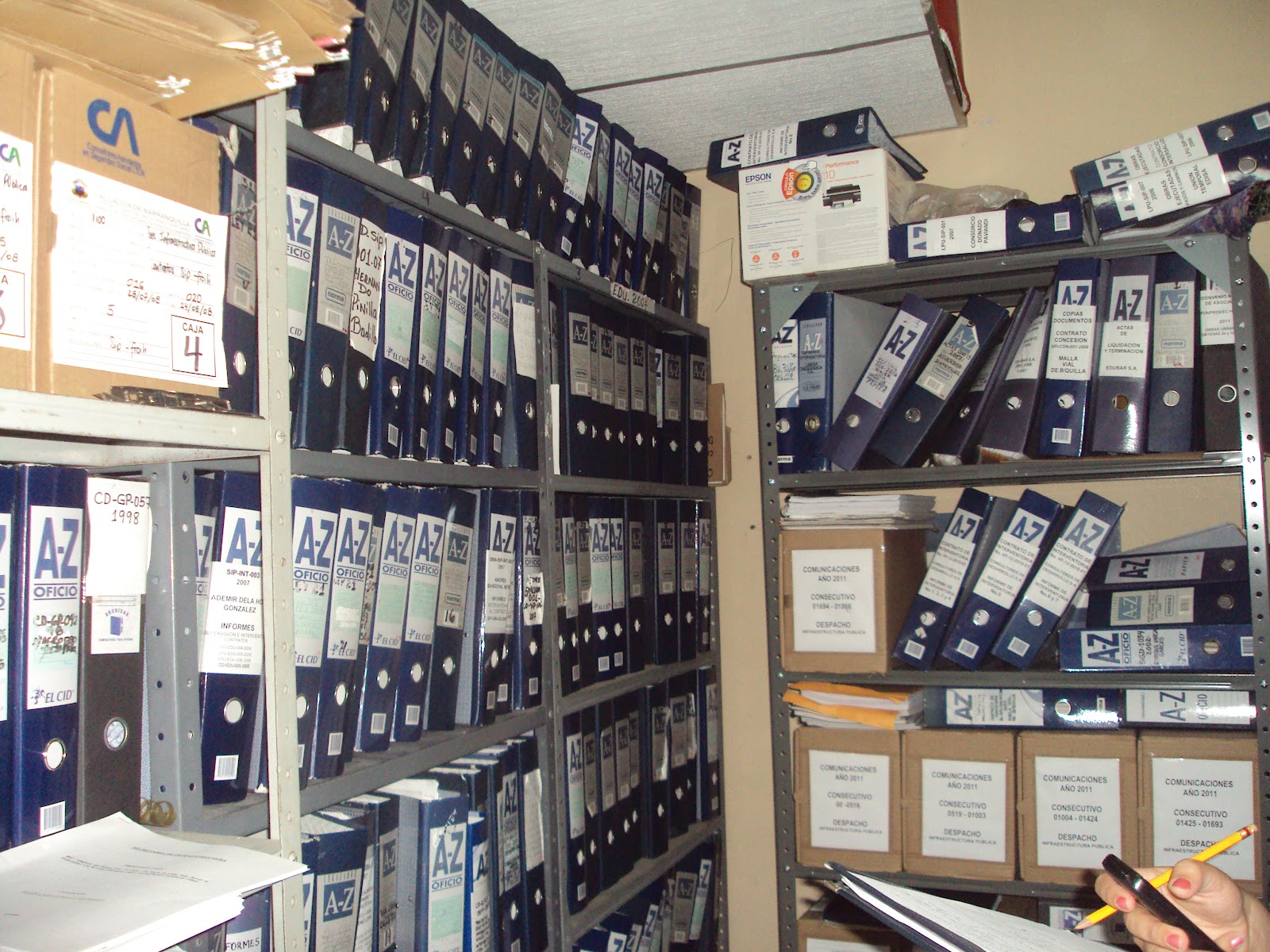 PRACTICAS ARCHIVISTICAS : CLASIFICACIÓN Y FUNCIONES ARCHIVISTICAS