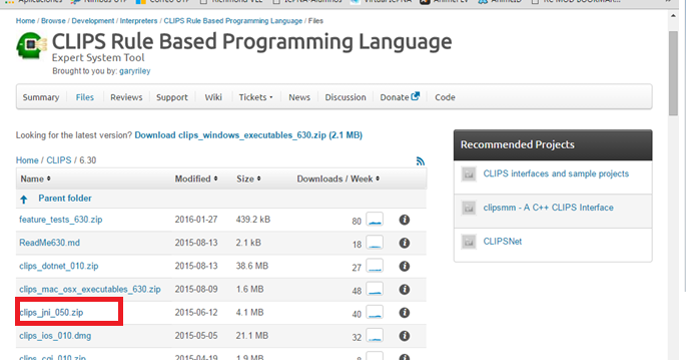 Integración de ClipsJNI–JAVA: ClipsJNI-JAVA