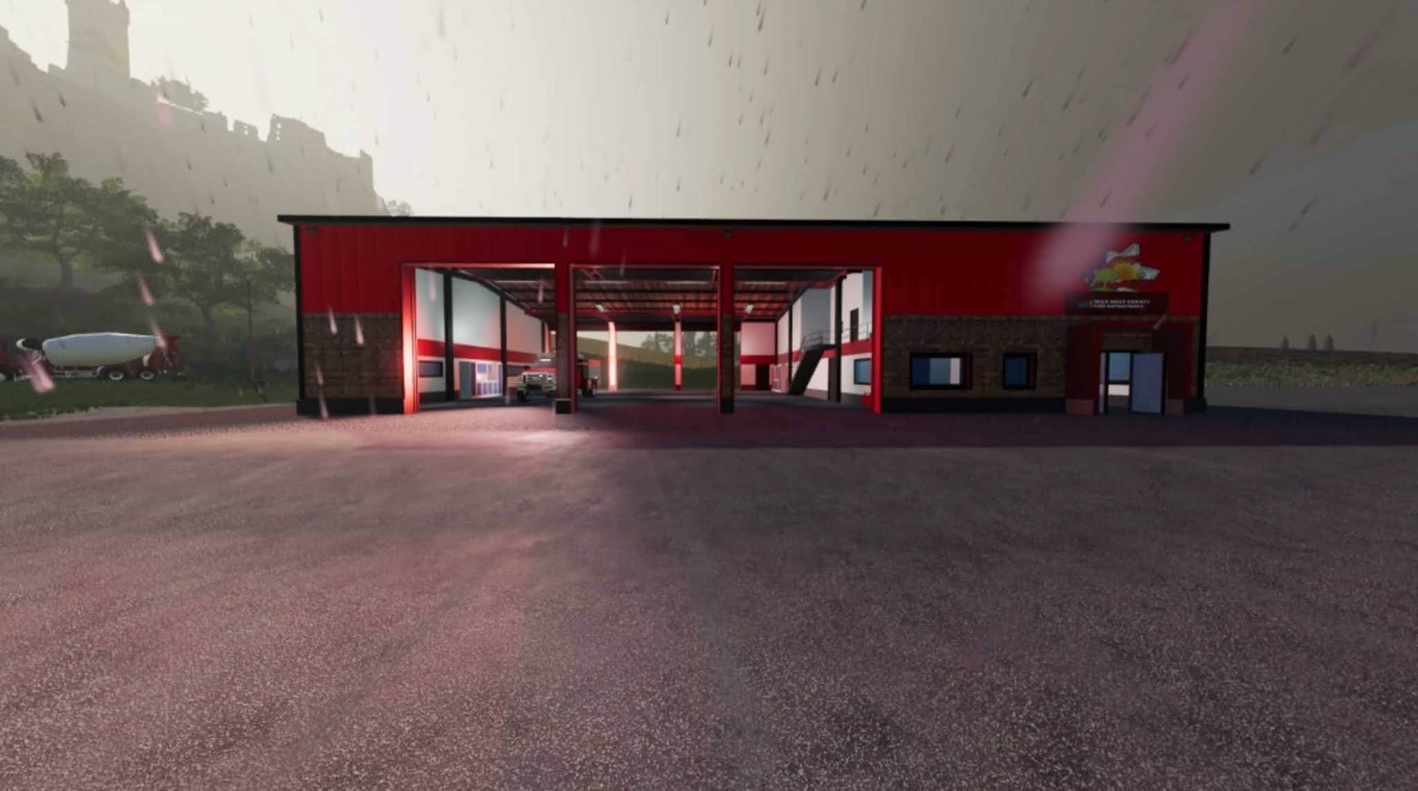 FS19 Wild West County FD Stn.3 - FS 19 & 22 USA Mods Collection