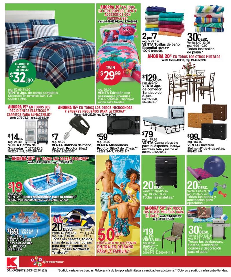 Ahorros Diarios Usando Cupones: Especiales válidos en las tiendas Kmart ...