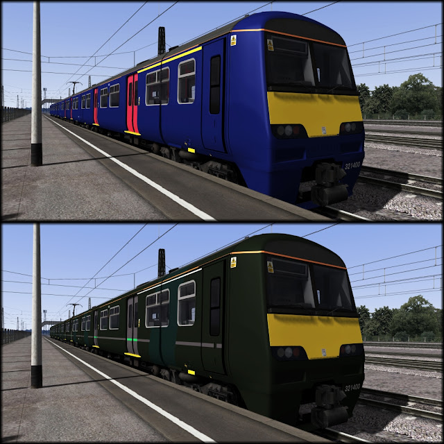 Reskin Pack - UK 321 01 - GW