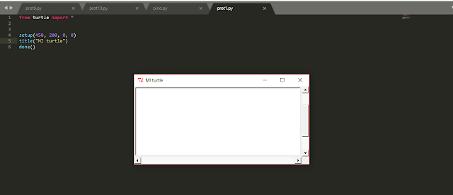 ITM : Turtle en Python
