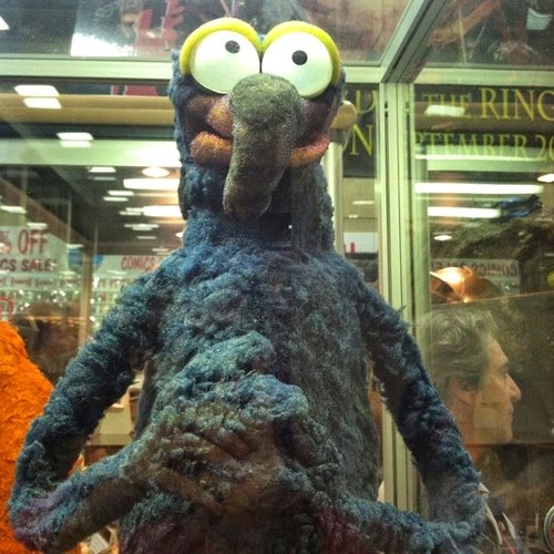 MuppetsHenson: Pepe and Gonzo Displayed at the San Diego Comic Con MuppetsHenson: Pepe and Gonzo Displayed at the San Diego Comic Con