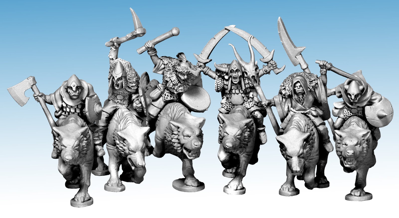 Tabletop Fix: North Star Military Figures - Oathmark Goblin Wolf Riders ...