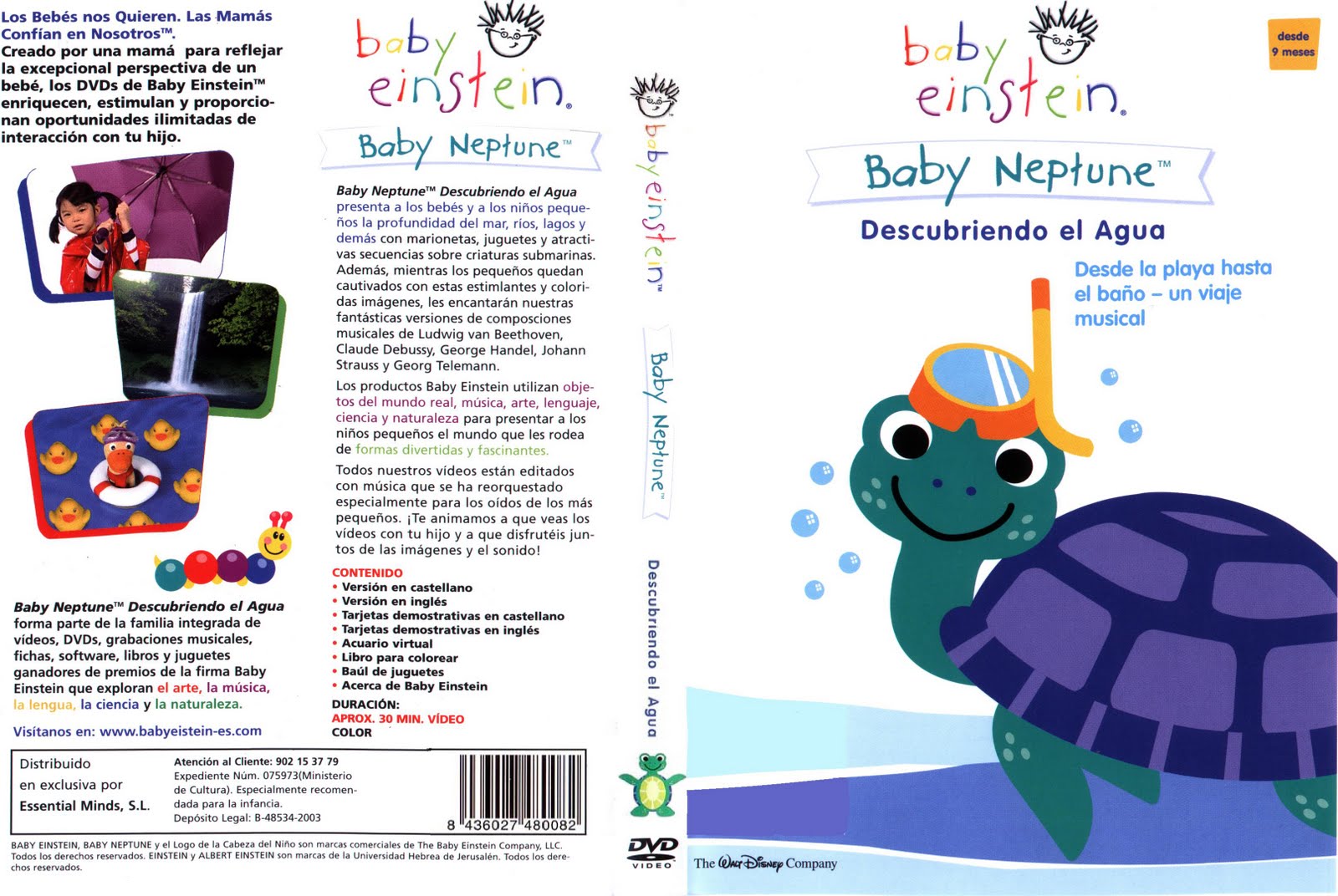 ELCINEENSUSMANOS: BABY EINSTEIN BABY NEPTUNE (INFANTIL)