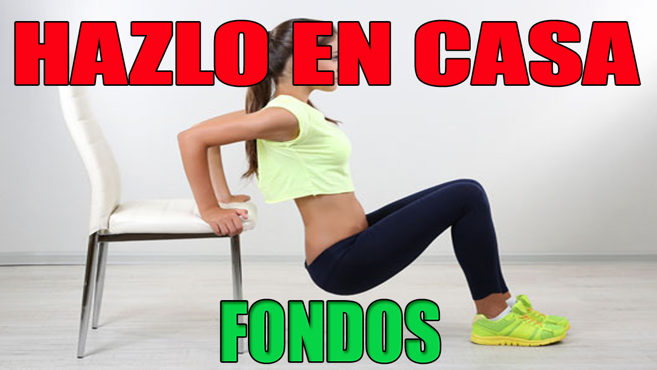 FONDOS PARA TRICEPS / HAZLO EN CASA - ENTRENADOR PERSONAL BOGOTA