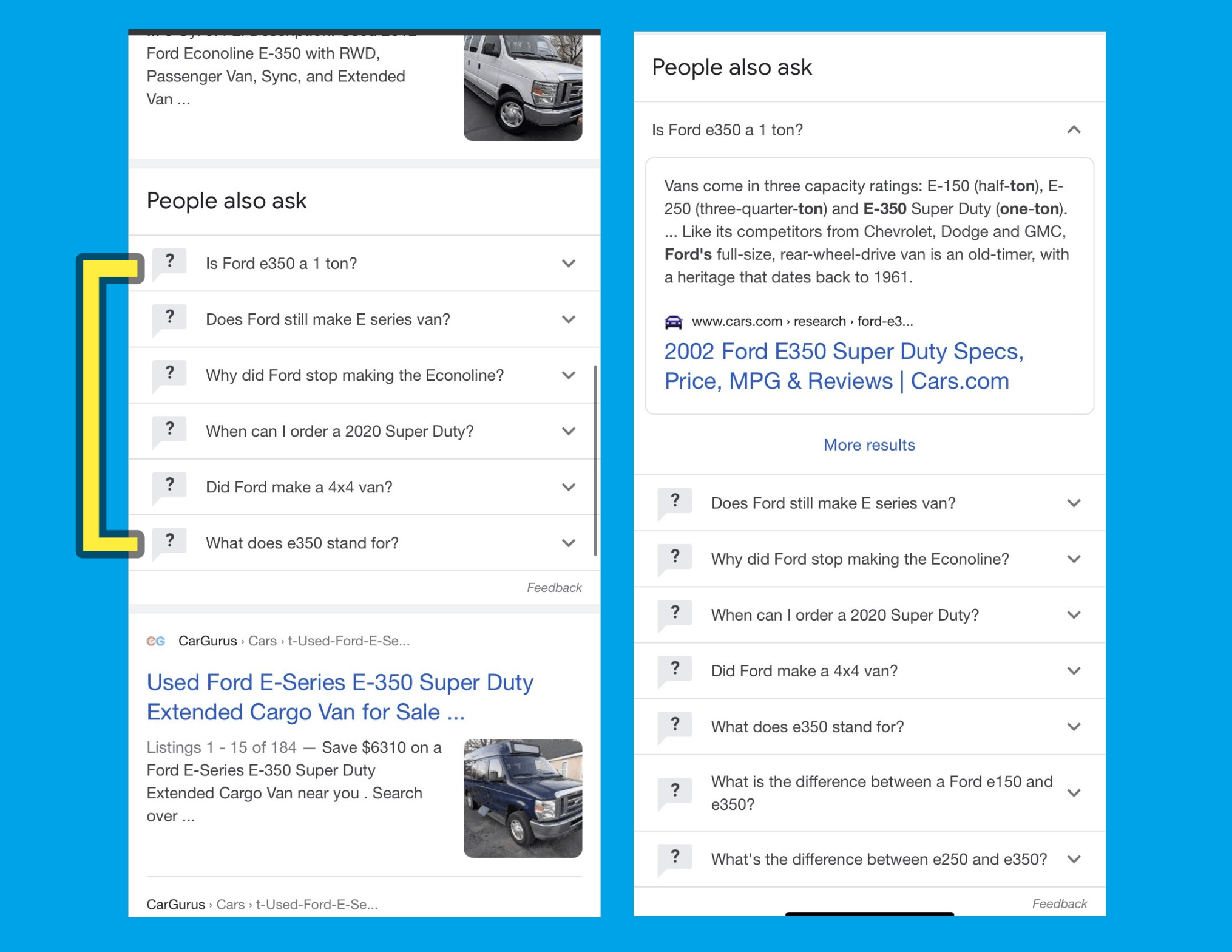 Google is testing an updated UI to display question mark icons on ...