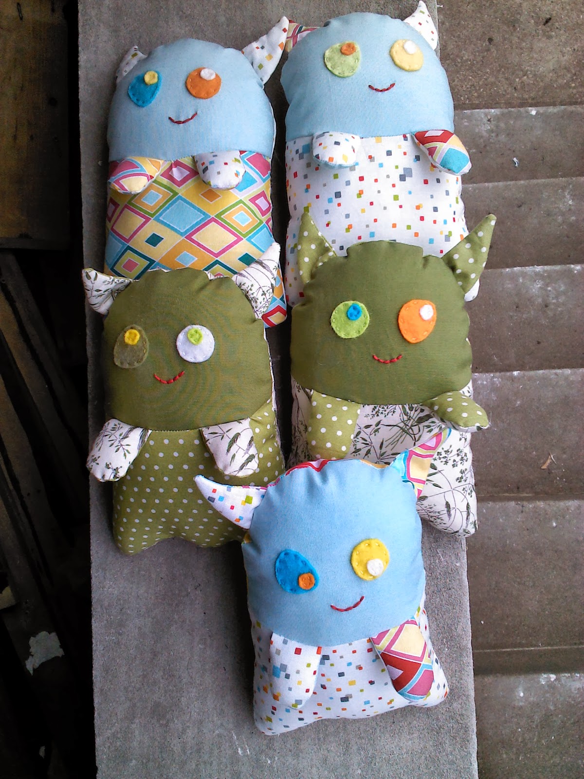 Just Something I Made: FY14 Charity Sewing: Monster Mash!