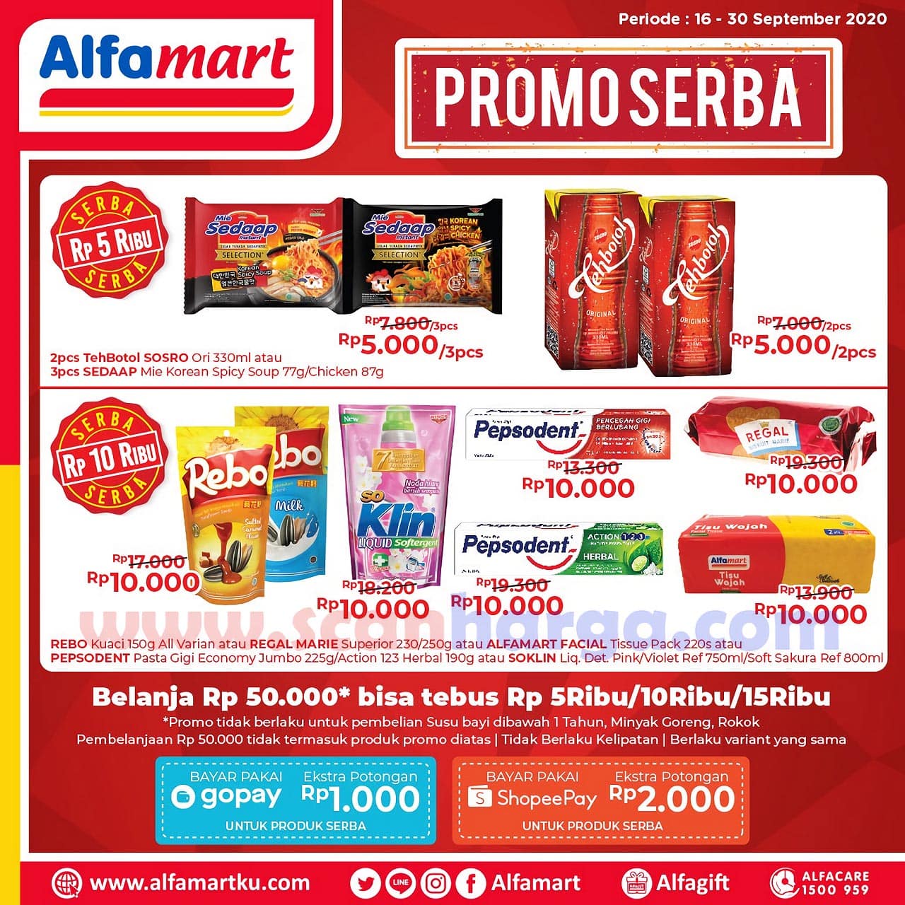 √ Promo Alfamart SERBA 16 - 30 September 2020 - scanharga | Harga Promo ...