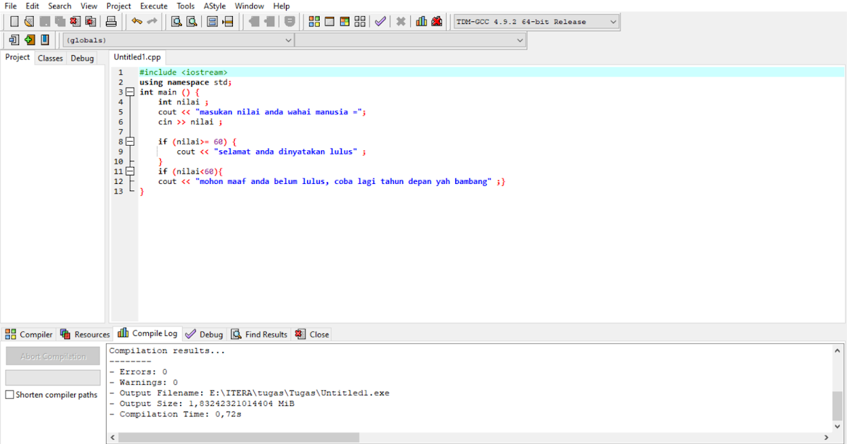 Ketikan Dari Manusia Yang Sukanya Rebahan : beberapa cara mengCODING MUDAH