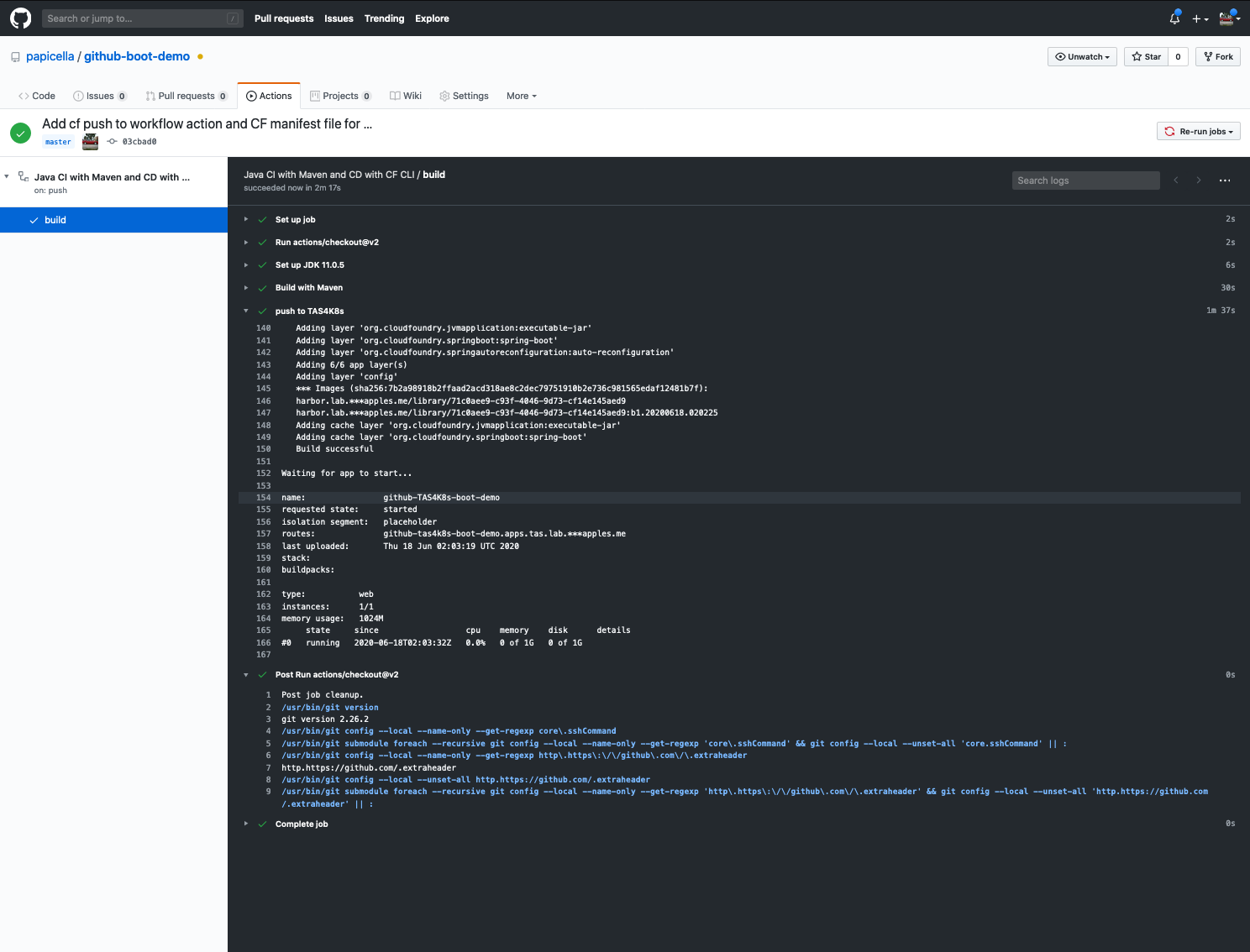 The Blas from Pas: GitHub Actions to deploy Spring Boot application to ...