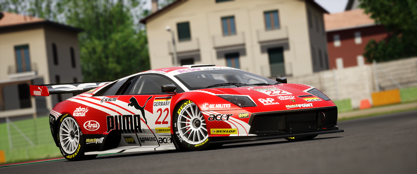 S.56 Design: Lamborghini Murcielago R-GT GT1 Puma #22
