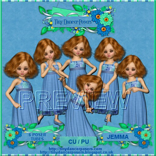 Tiny Dancer Posers: New In My Store: 'Jemma' by Tiny Dancer Posers