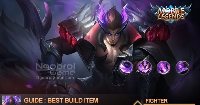 Build Item Yu Zong Mobile Legends