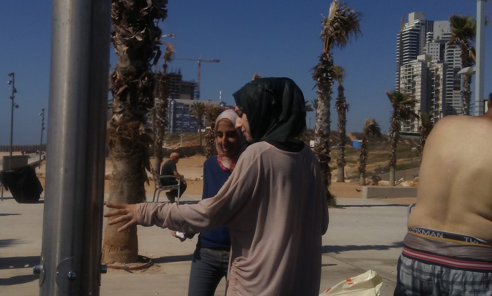 Those apartheid beaches ~ Elder Of Ziyon - Israel News