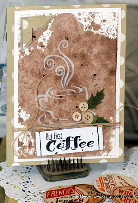 crafty goodies: Winter Coffee Lovers Blog Hop with Clear Scraps!