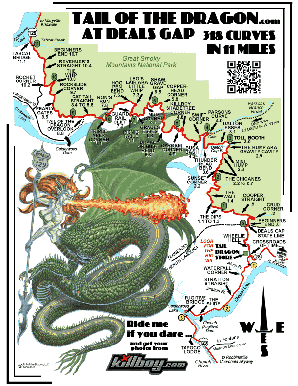 Things to do in Chattanooga: Tail of the Dragon: Part 1
