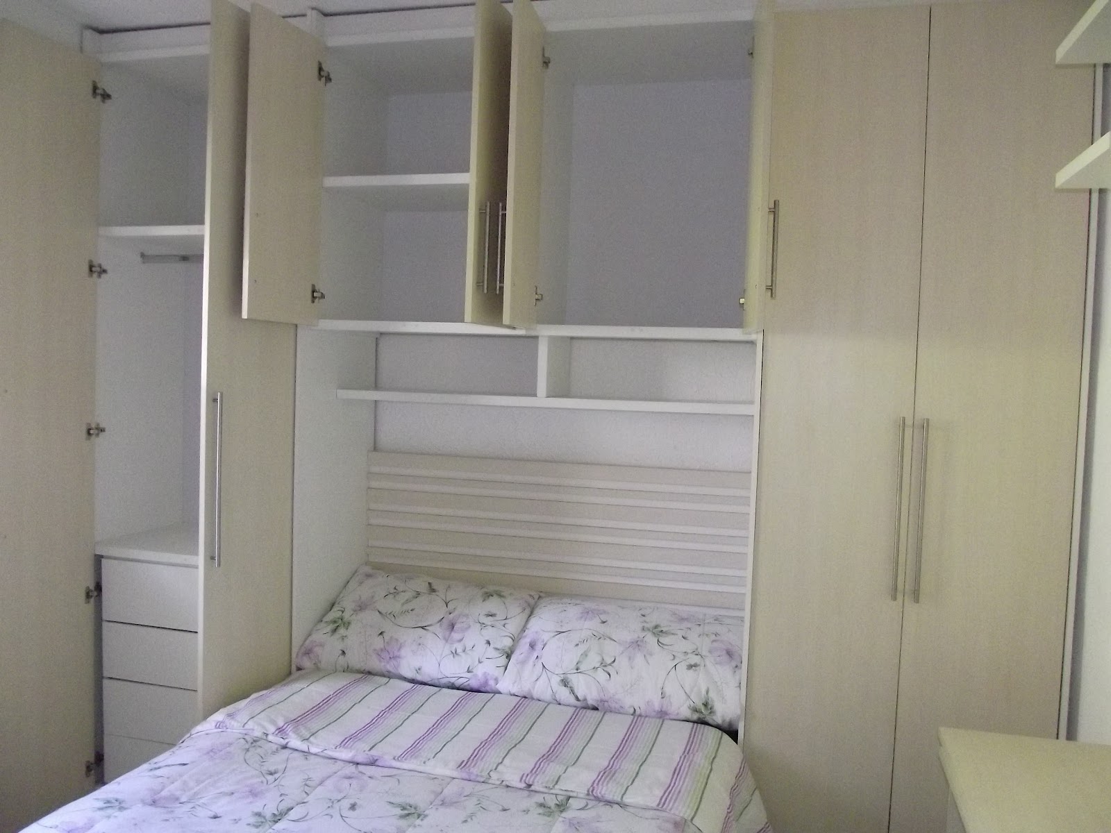 Guarda Roupa Com Cama Embutida