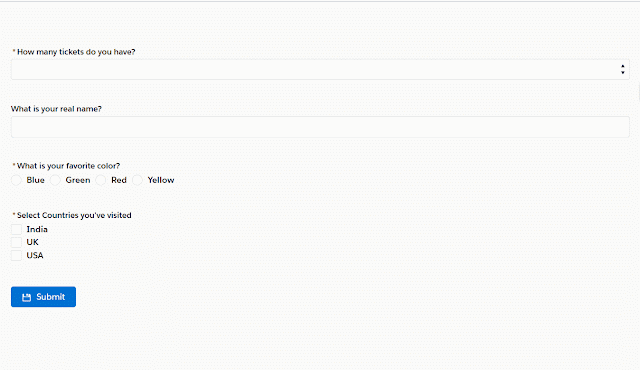 How to in Salesforce: Creating - Lightning Dynamic Question & Answer Form