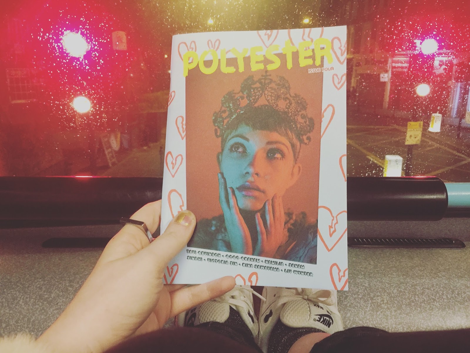 chericlouds: polyester zine 4 launch party