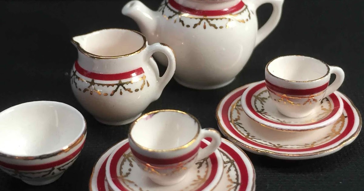 Tea set Red Sovereign