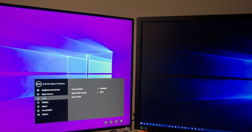 PUNCA-PUNCA SCREEN KABUR, PUTIH DAN WARNA UNGU