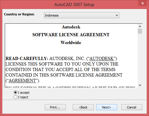Cara Install AutoCAD 2007 di Windows 8 ~ Sarana Informatika Corner