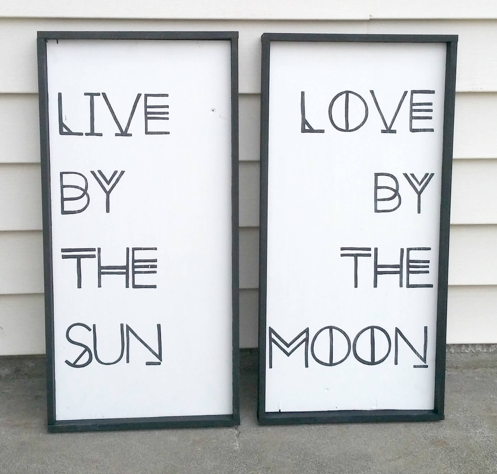 DIY Inspirational Quote Sign - Little Vintage Cottage