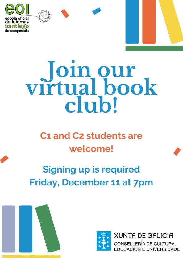 EOI Sar Bookworms: Virtual Book Club: Informative meeting