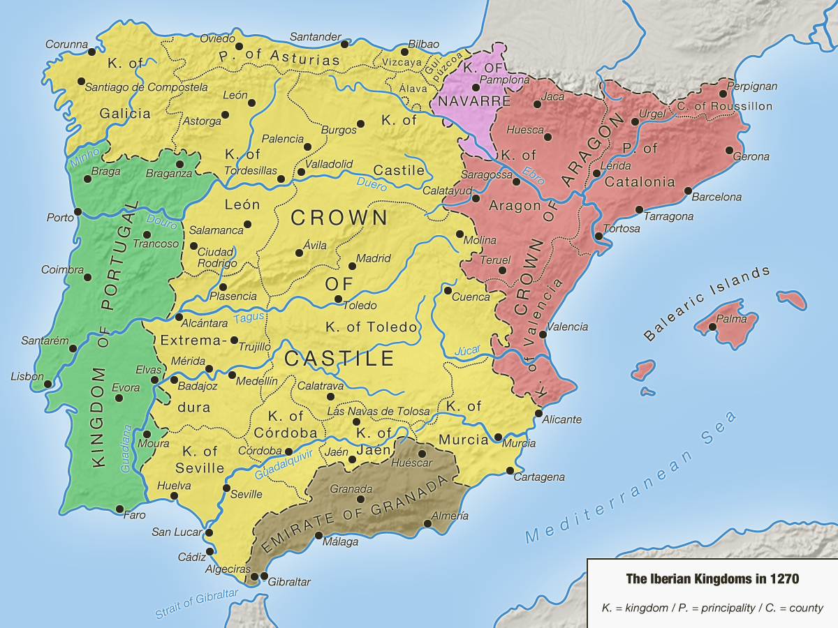 Blog 2ºESO Bilingual: Maps Reconquista