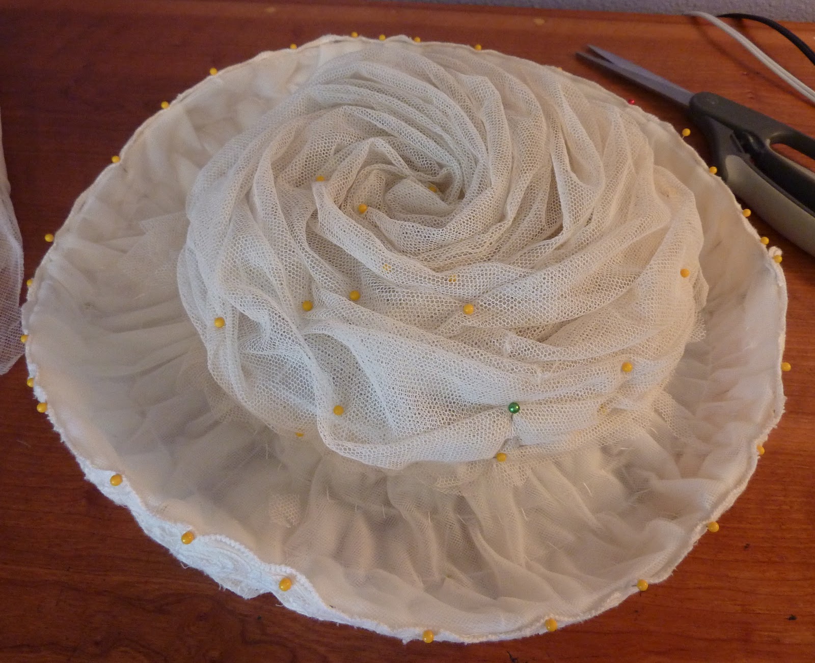 Beauty From Ashes: Wire Frame Hat How To...Part 6A