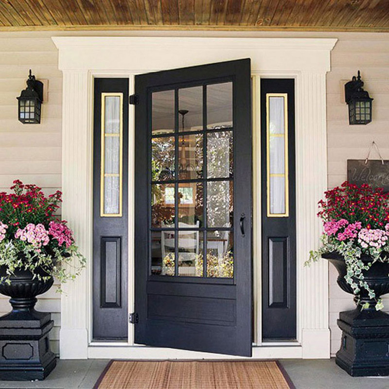 40 examples of colored entrance doors - Lady's Houses