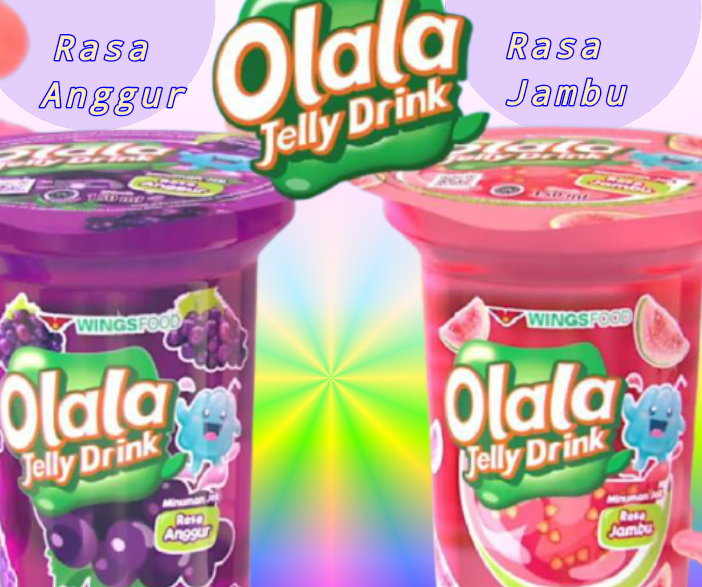 BERBAGAI JENIS MINUMAN : Olala Jelly Drink