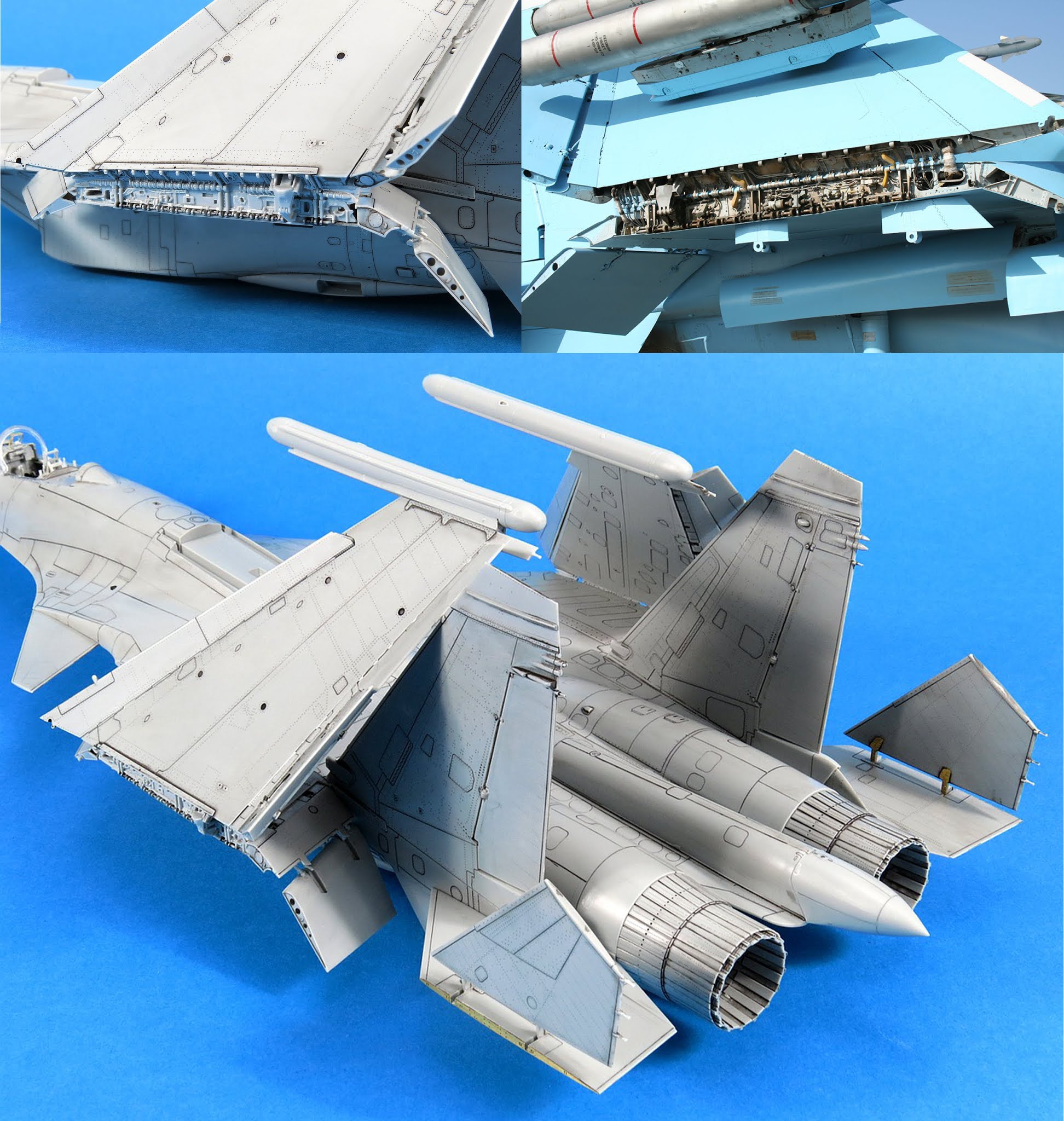 The Modelling News: Test Kit Dry-Fit Review: 48th scale Sukhoi Su-33 ...