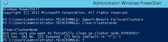Troubleshooting: The Computer "Clusternode.Domain" is joined to a ...