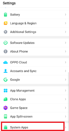 Cara menambahkan Shot on pada Hp oppo