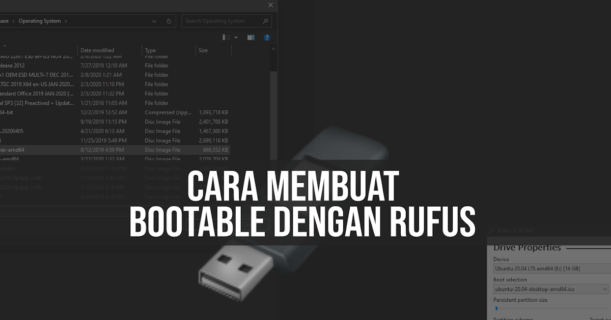 Cara Membuat Bootable Linux Dengan Mudah Menggunakan Rufus - BLOG SAYUGI